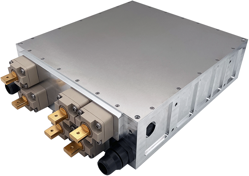 Famille d'onduleurs triphasés réversibles de haute puissance DC/AC ...